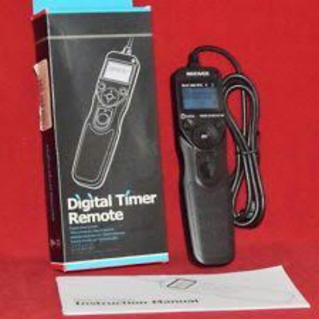 Neewer Digital Timer Remote EZA-C1 For Canon Cameras, Photography ...