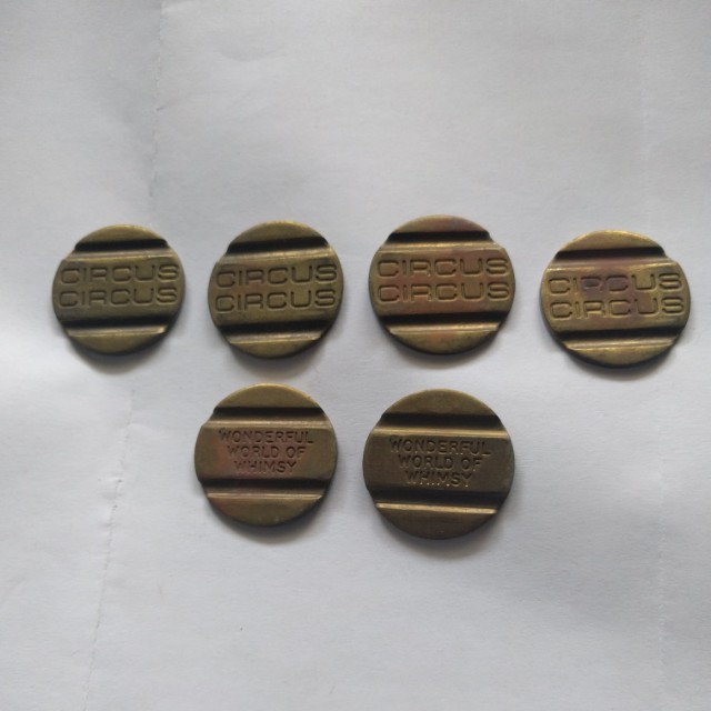 Old Arcade Tokens, Hobbies & Toys, Toys & Games on Carousell