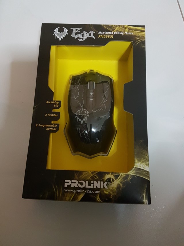 Prolink gaming mouse PMG9501, Computers & Tech, Parts & Accessories ...