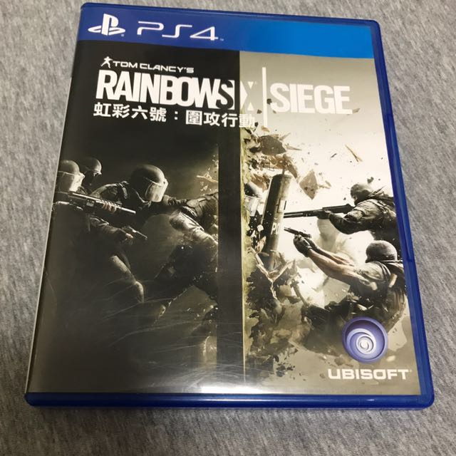 Rainbow six Siege Rainbow 6 彩虹六號：圍攻行動 PS4 中文版, 電子遊戲, 遊戲機配件, 遊戲禮物卡及帳戶 ...