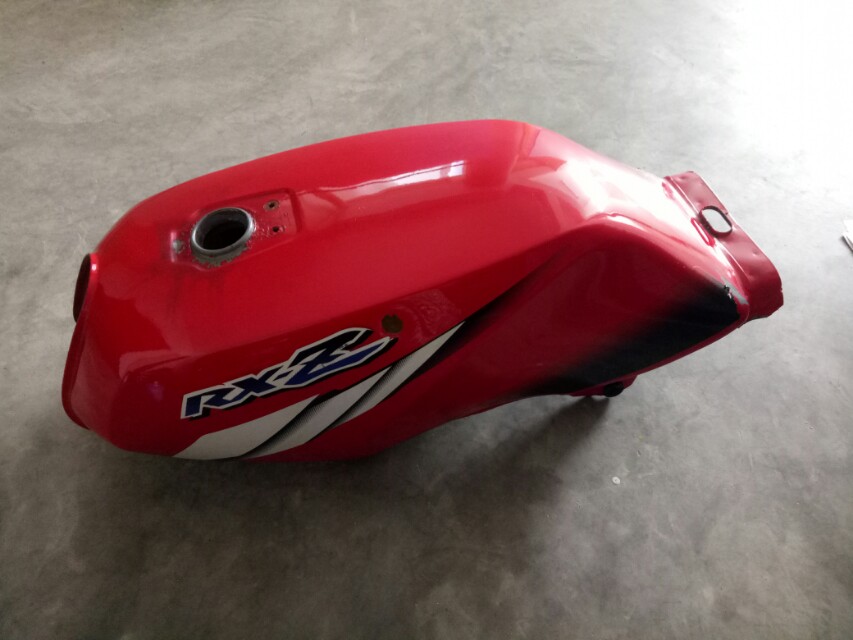 Rxz tank, Motorcycles, Motorcycle Accessories on Carousell
