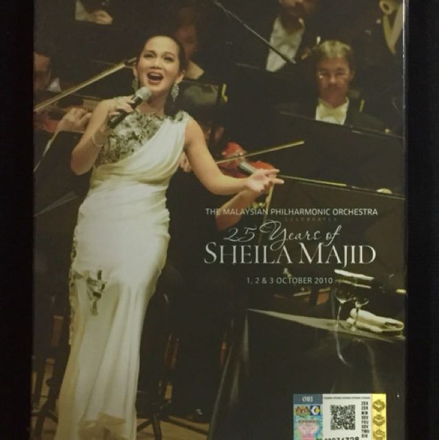 SHEILA MAJID - 25 Years - The Malaysian Philharmonic Orchestra 2011 SONY MUSIC DIGIPAK CD ...