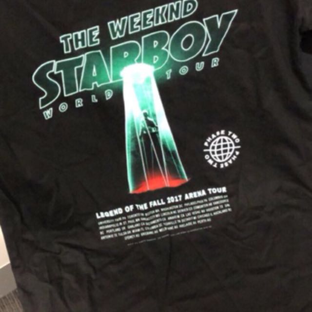 The Weeknd Tour Merch - Available during Concerts only, Men's Fashion ...