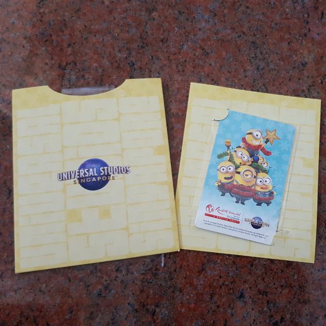 USS Minion Colletible Ezlink Card, Tickets & Vouchers, Local ...