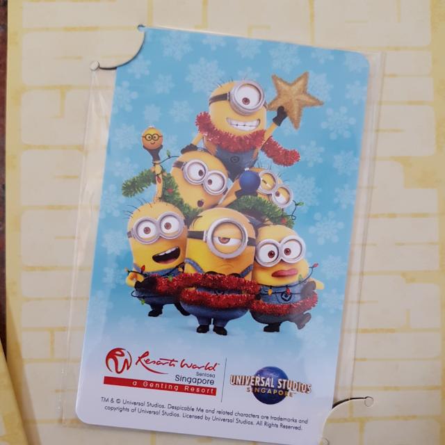 USS Minion Colletible Ezlink Card, Tickets & Vouchers, Local ...