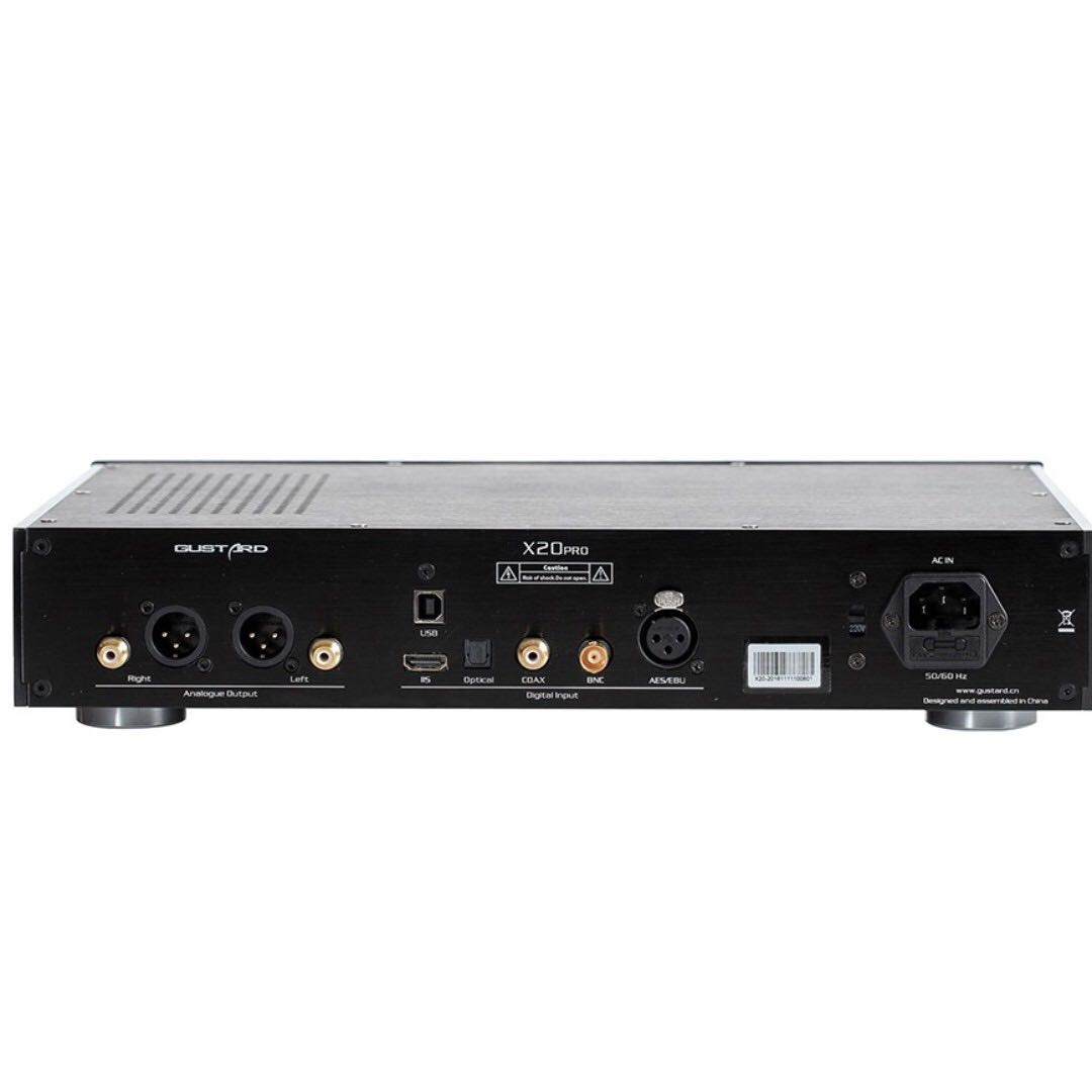 WTS - GUSTARD DAC-X20 Pro Super Ultimate 2 x ES9028Pro I2S XMOS HiFi ...