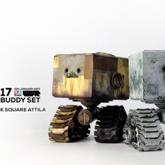 3a Threea Death Buddy set Square Tk popbot WWR, Hobbies & Toys, Toys ...