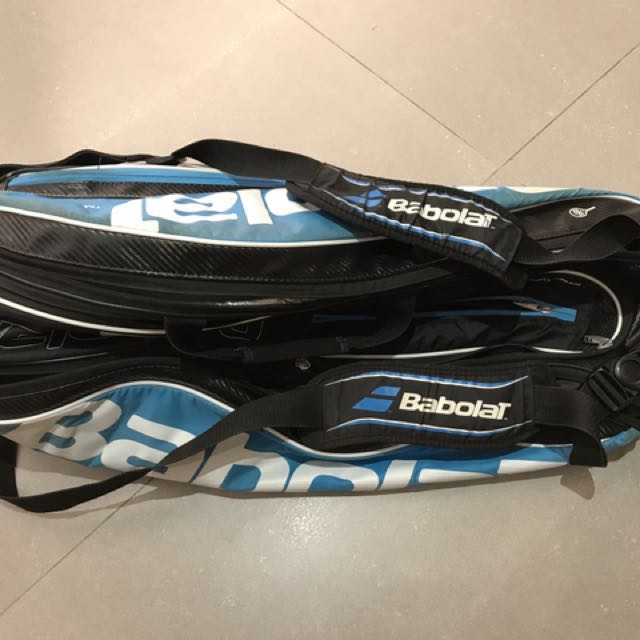 Babolat Pure Drive Tennis Bag -6 Pack, Sports Equipment, Sports & Games ...