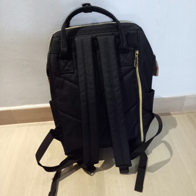 Black Anello Backpack 100% Authentic, Women's Fashion, Bags & Wallets ...