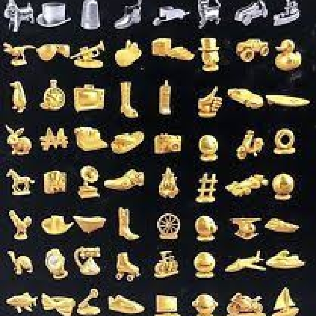 Brand New Monopoly Signature Token Collection, Hobbies & Toys, Toys ...
