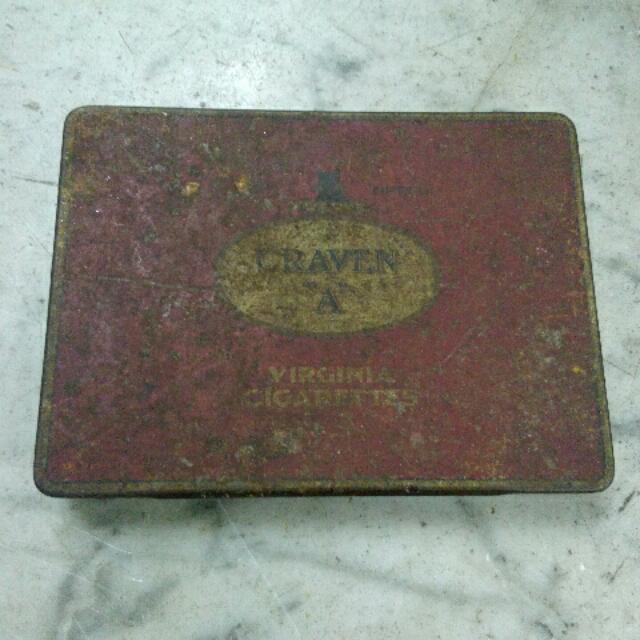 Craven A Virginia Cigarettes Tin Box Vintage 1, Hobbies & Toys ...