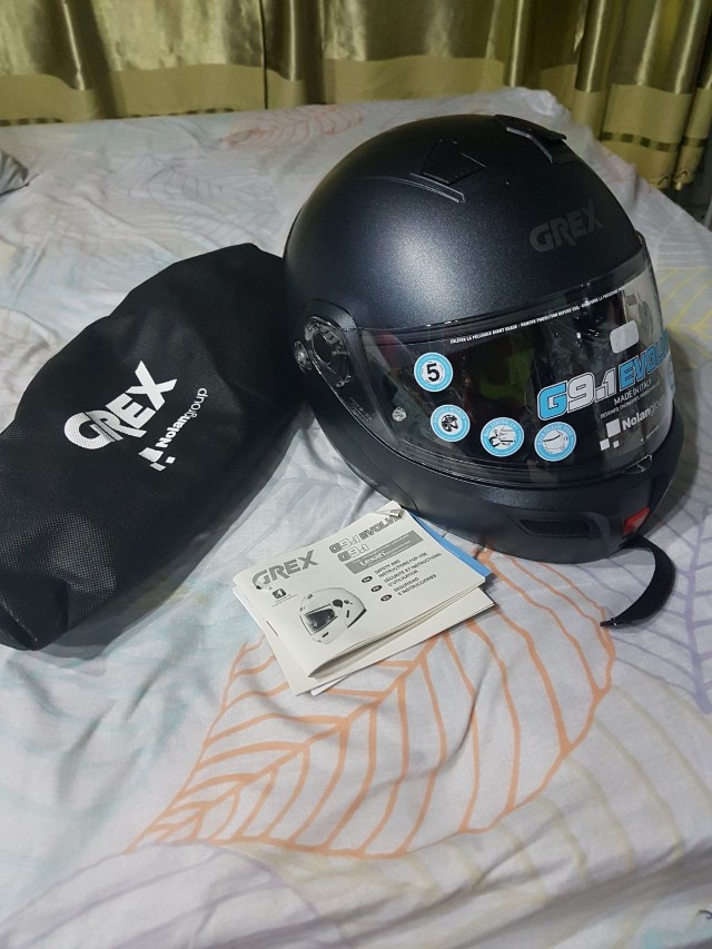 Nolan Grex G.91 Flip Up Helmet, Motorcycles, Motorcycle Apparel on ...