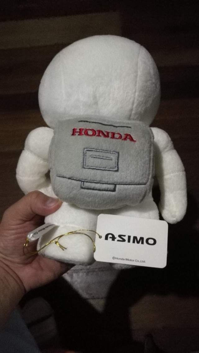 Honda asimo stuffed toy japan, Hobbies & Toys, Toys & Games on Carousell