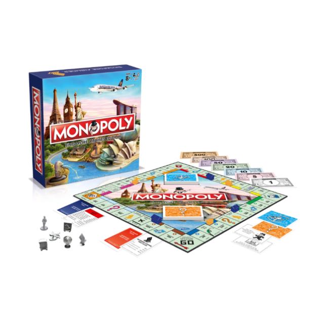 Monopoly (Singapore Airline Edition), Hobbies & Toys, Toys & Games on ...
