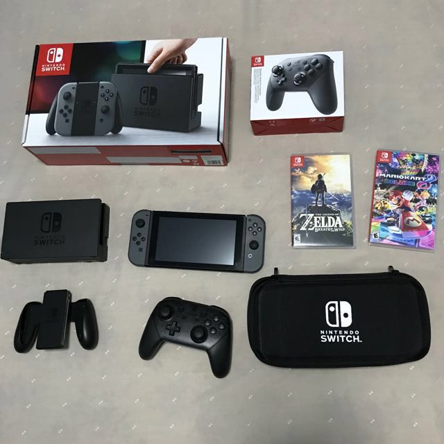 Nintendo Switch Console + gifts, Video Gaming, Video Game Consoles ...