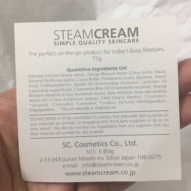 Original Steam Cream for Face, Body and Hands (from Japan), Beauty ...