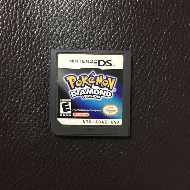 Pokemon Diamond Authentic (No Box), Video Gaming, Gaming Accessories ...