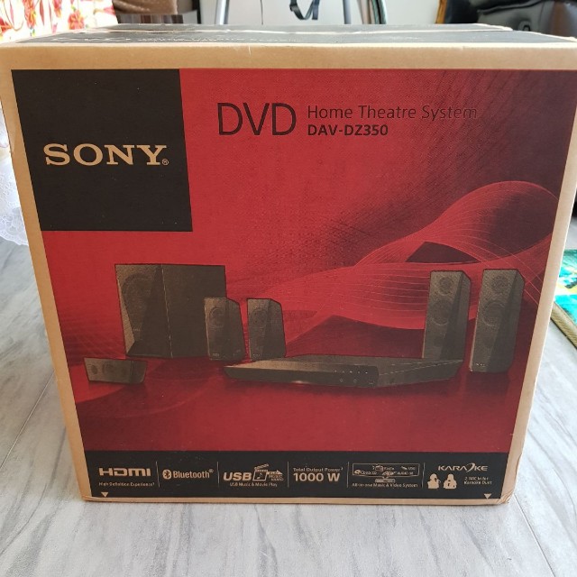 Sony Home Theatre System DAV-DZ350, Audio, Soundbars, Speakers ...