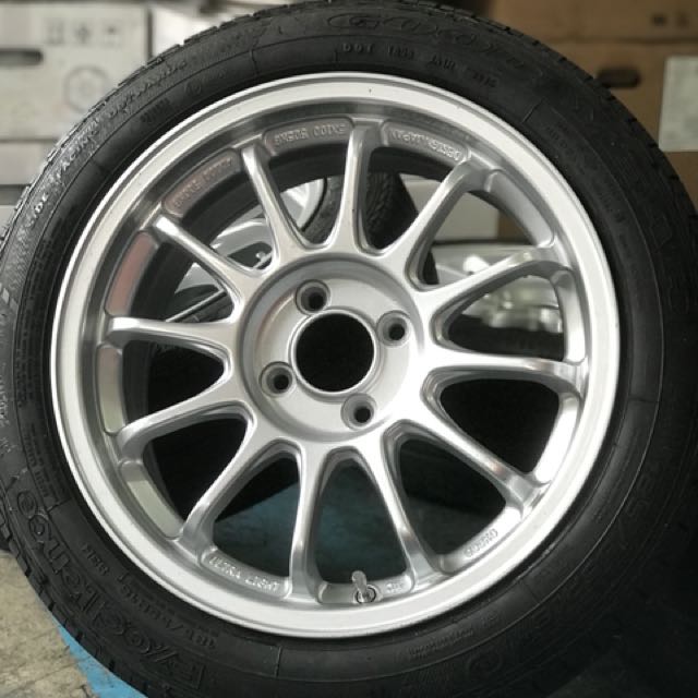 Ssr type f 16 inch sports rim honda city tyre 70%.. duk tepi sungai ...