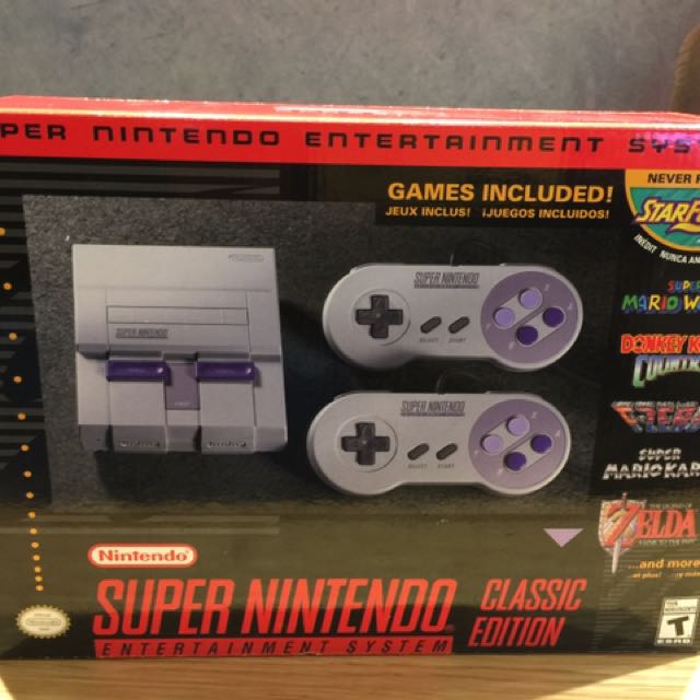 Super Nintendo Entertainment System - Classic Edition, Bulletin Board ...