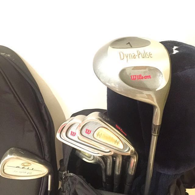 Wilson Dyna-pulse Golf Set, Sports Equipment, Sports & Games, Golf on ...