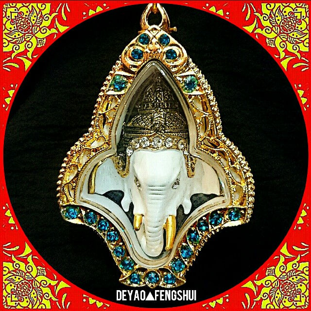 BN Religious Talisman Hindu God Lord Ganesha Elephant Deity Amulet ...