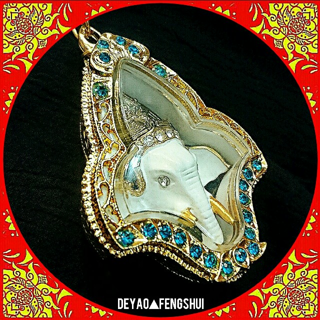 BN Religious Talisman Hindu God Lord Ganesha Elephant Deity Amulet ...