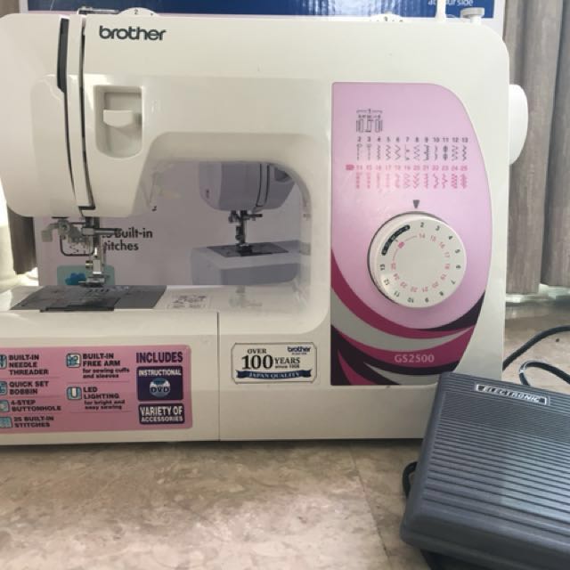 Brother GS2500 Portable Sewing Machine, Hobbies & Toys, Stationery ...