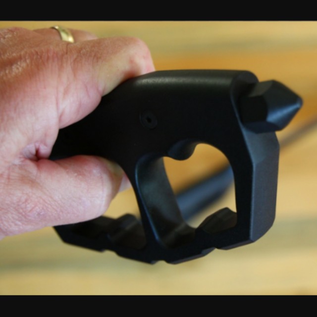 Cold Steel 80NT Chaos Tanto knife Fixed 7-1/2" SK-5 Blade, Aluminum ...