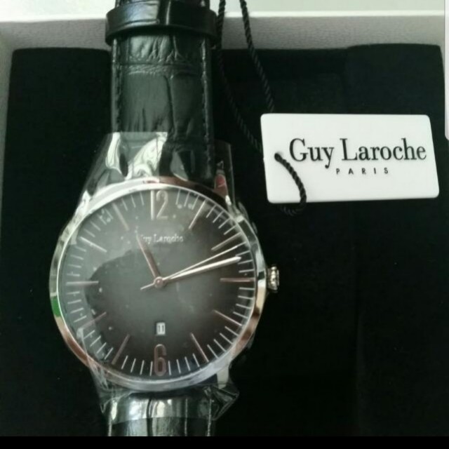 Guy Laroche Men dress watch, Luxury, Watches on Carousell