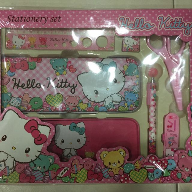Hello Kitty Stationery Set, Hobbies & Toys, Stationery & Craft ...