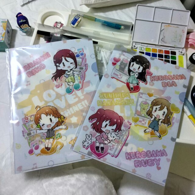Love Live! School Idol Project File Folder, Hobbies & Toys, Memorabilia ...