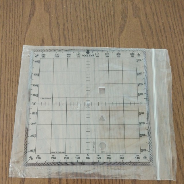 Pooleys CRP-5 Flight Computer and Square Protractor, Hobbies & Toys ...