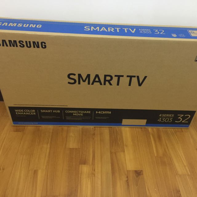 Samsung 32 inch smart tv 4 series ( J4303AK ), TV & Home Appliances, TV ...
