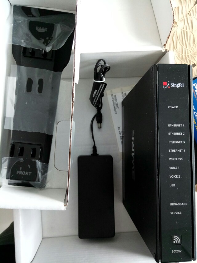 Singtel 2wire Router, Computers & Tech, Parts & Accessories, Networking ...