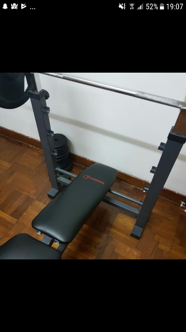 VIGOR home gym multi-function bench, Sports Equipment, Exercise ...