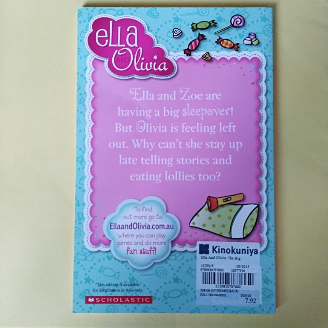 Ella and olivia: The big sleepover, Hobbies & Toys, Books & Magazines ...
