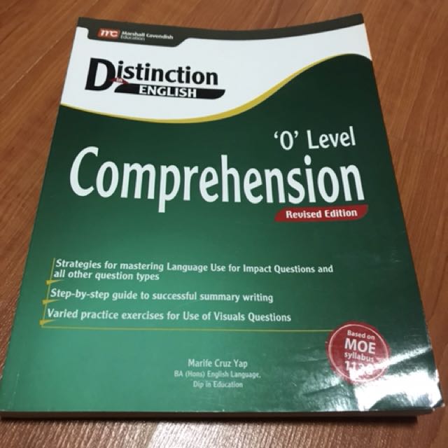 O level comprehension, Hobbies & Toys, Books & Magazines, Textbooks on Carousell