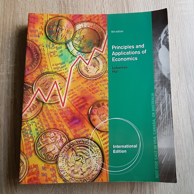 EC1101E Textbook Principles And Applications Of Economics 6th Edition ...
