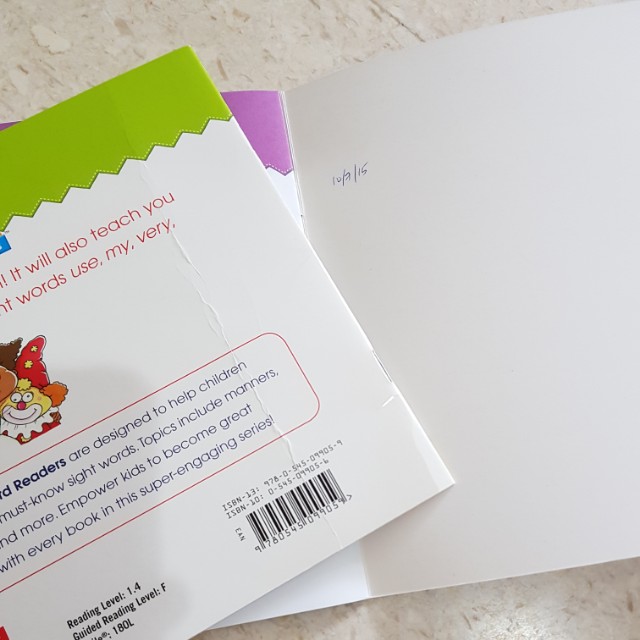 Scholastic Growing Up Great! Sight Word Readers 10 books., Hobbies ...