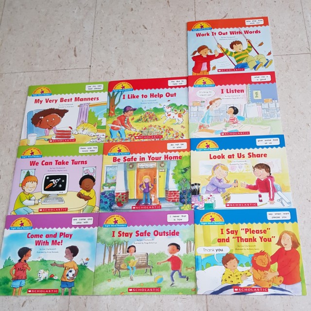 Scholastic Growing Up Great! Sight Word Readers 10 books., Hobbies ...
