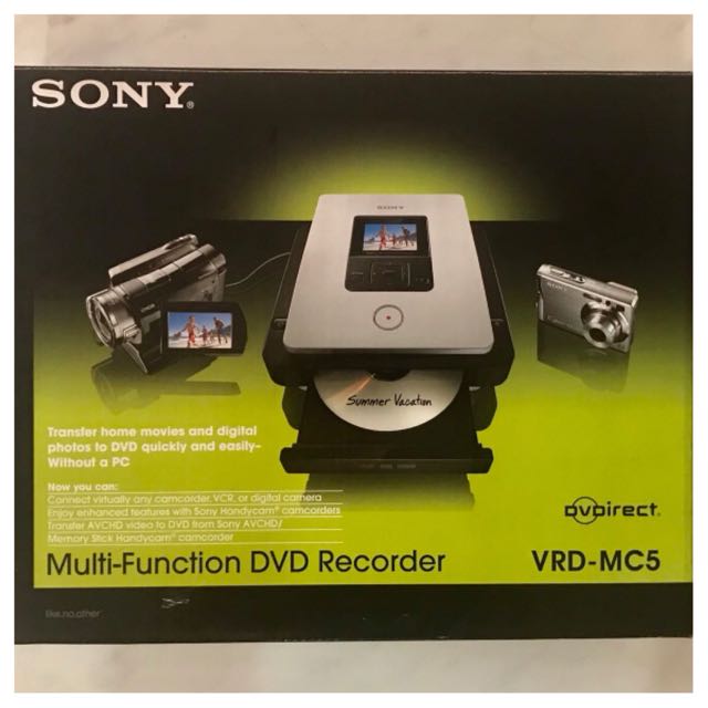Sony Multi-Function DVD Recorder, Audio, Portable Music Players on ...