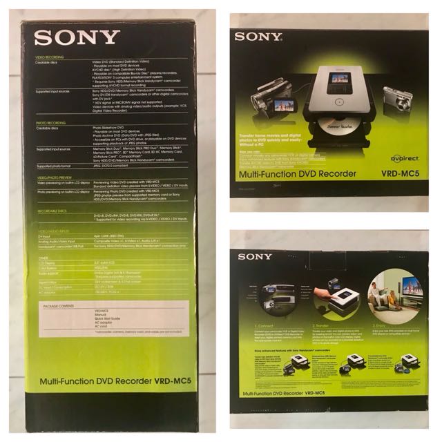 Sony Multi-Function DVD Recorder, Audio, Portable Music Players on ...