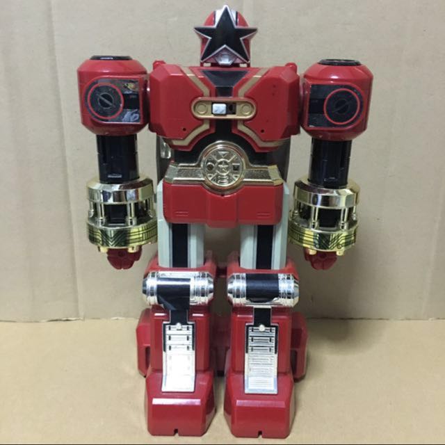 Super Sentai Oh Ranger DX Red Puncher Megazord Power Ranger Zeo ...
