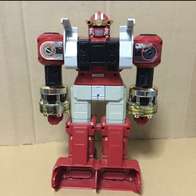 Super Sentai Oh Ranger DX Red Puncher Megazord Power Ranger Zeo ...