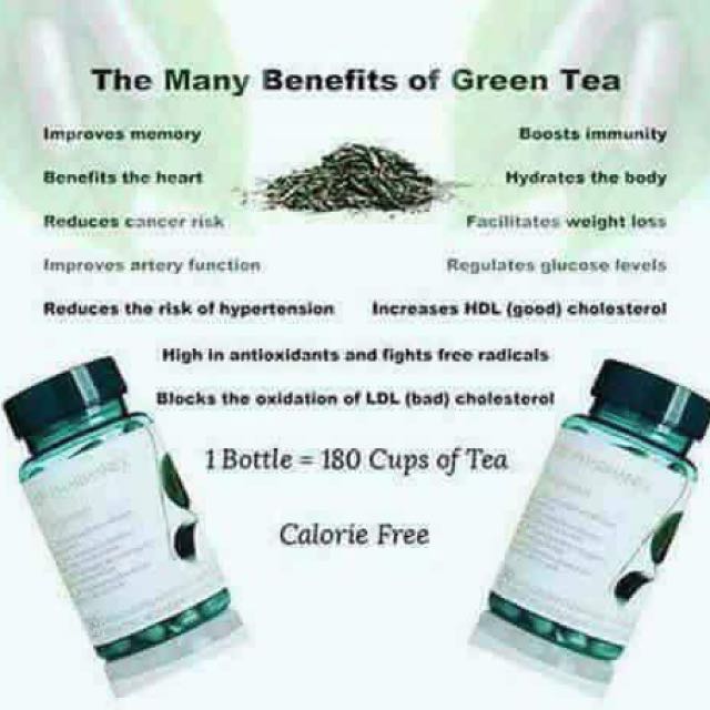 TeGreen 97 (120 capsules), Health & Nutrition, Health Supplements ...