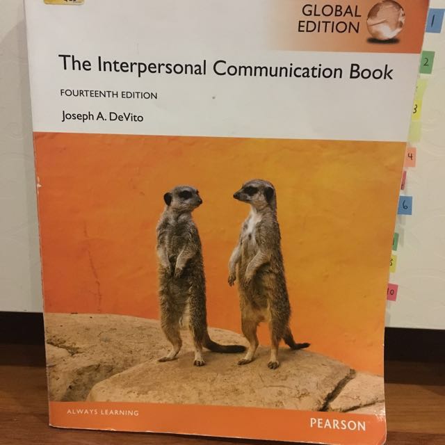 The Interpersonal Communication Book by Joseph A. DeVito (GET1032 ...