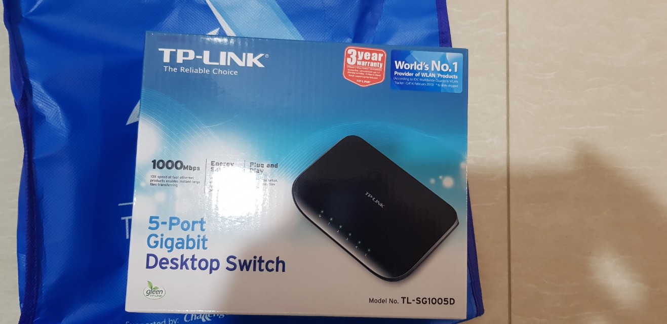 Tp Link 5 Port Gigabits Desktop Switch Computers And Tech Parts