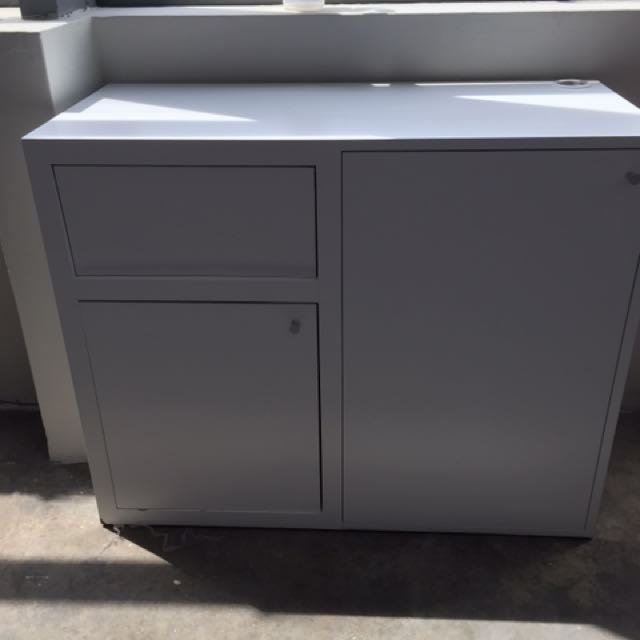 White cabinet with flip up flap, Babies & Kids, Baby Nursery & Kids ...