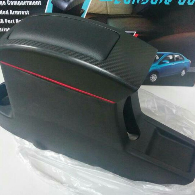 Arm rest for Bezza with cup holder and usb hole, Auto Accessories on ...